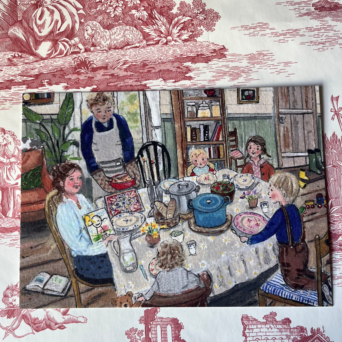 Aan tafel! | Kaart Gwen van Knippenberg – Fripperies