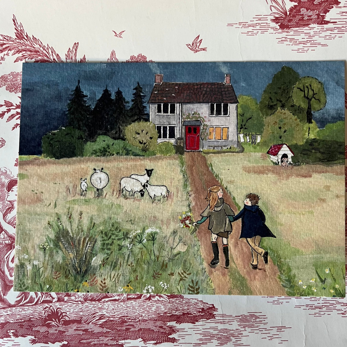 Naar huis! | Kaart Gwen van Knippenberg – Fripperies