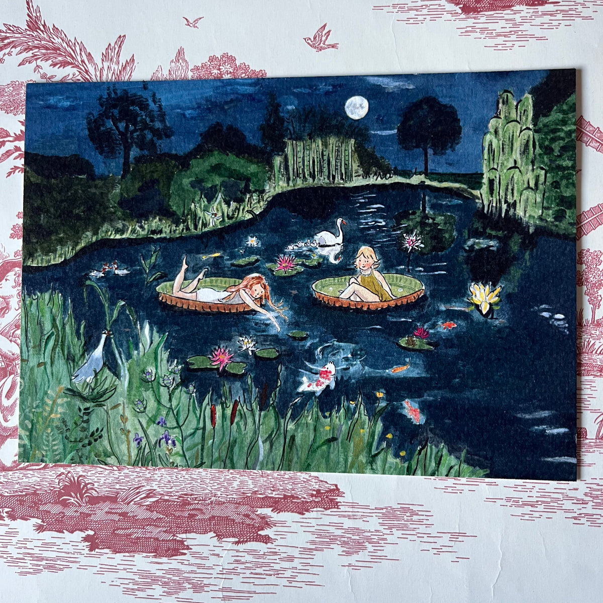 Waterlelies | Kaart Gwen van Knippenberg – Fripperies